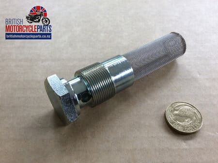 06-1159 OIL TANK FILTER BOLT - British Motorcycle Parts Ltd