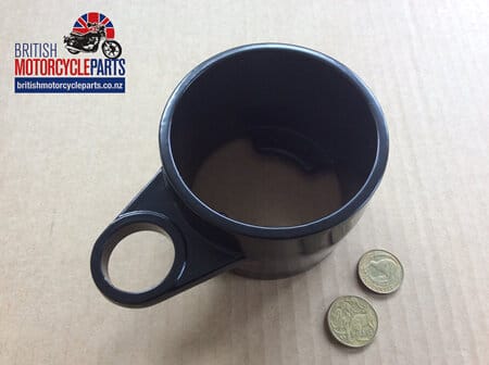 06-4144 Instrument Case - Commando - Black - British Motorcycle Parts Ltd