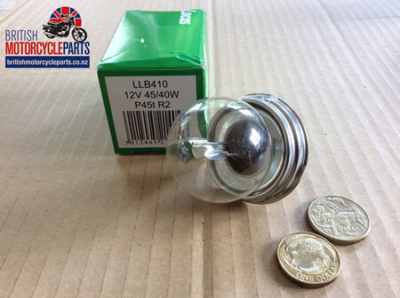 410 Lucas Headlight Bulb 12V 45/40W P45T - LLB410 - 06-8019 - British ...