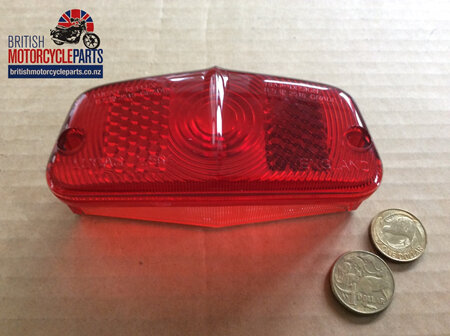 573839 Tail Light Lens - Lucas 564 - GENUINE - British Motorcycle Parts Ltd