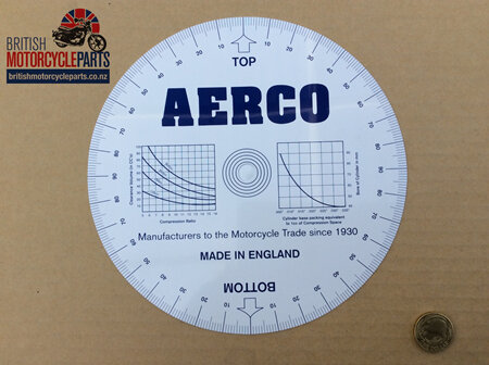 60-0605 Engine Timing / Valve Timing Disc - British Motorcycle Parts Ltd