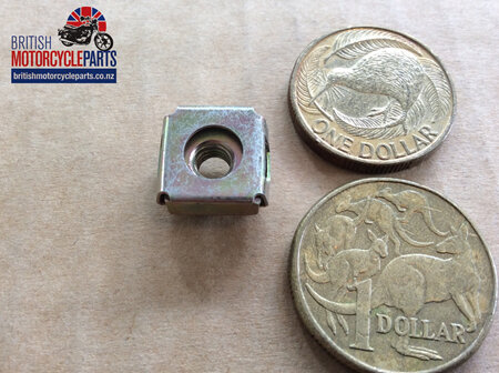 60-4154 Spire Nut Retainer - T140 Sidepanels - British Motorcycle Parts Ltd