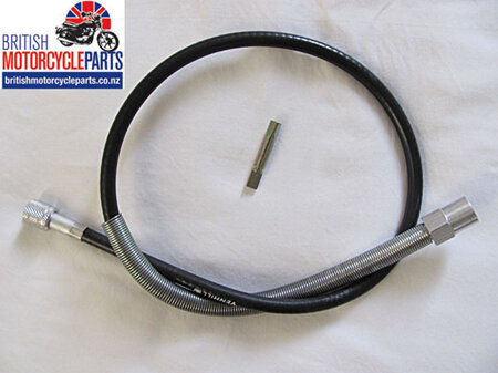 60-4456 T120 T140 T160 Tacho Cable 2'6" - 60-3282 - British Motorcycle ...