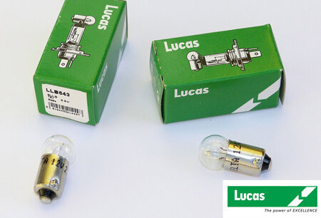 643 Bulb 12V 2.2W Speedo Tacho LLB643 - British Motorcycle Parts Ltd