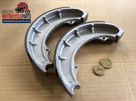 67-5558 Brake Shoes - Front - BSA 8 inch - 1/2 Width - British ...