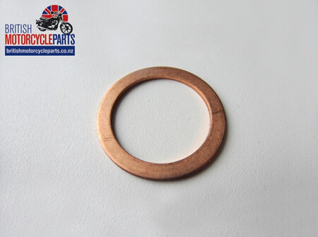 70-5315 Crankcase Filter Copper Washer - British Motorcycle Parts Ltd