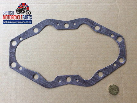 70-6496 Barrel Base Gasket - Triple - British Motorcycle Parts Ltd