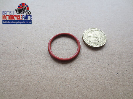 70-7310 O Ring - Pushrod Tube - Red - British Motorcycle Parts Ltd