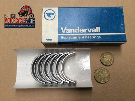 70-9025 Big End Shell Set - .030 - Triples - British Motorcycle Parts Ltd