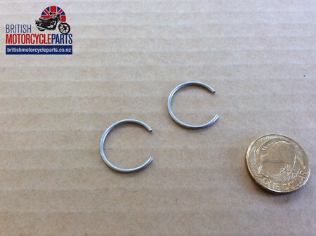 71-3700 66-0954 Piston Circlips T140 A65 - PAIR - British Motorcycle ...