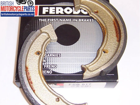 90-5520 Brake Shoes - BSA Bantam D1 D3 - British Motorcycle Parts Ltd