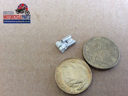 90 Degree 1/4 inch Spade Terminal - British Motorcycle Parts Ltd