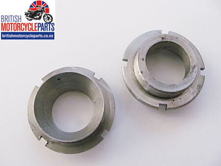 97-1058 Nut - Fork Bush Retainer - British Motorcycle Parts Ltd