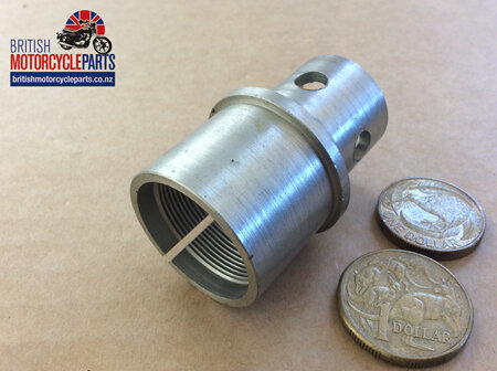97-1141 Fork Stem Nut - Nacelle - Late Type - British Motorcycle Parts Ltd