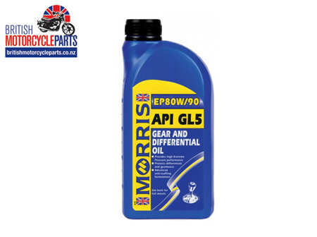 EP 80W-90 Gear Oil GL5 - 1 Litre - British Motorcycle Parts Ltd