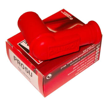 Spark Plug Caps - Champion - Red 5k Ohm - British Motorcycle Parts Ltd