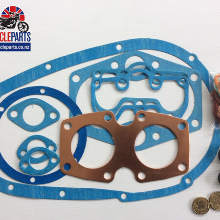 Triumph 3TA T90 Engine Set 1957-63 - Thick - 814DTRI - British ...