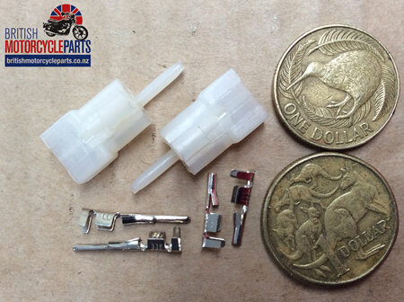 WW10472 Connectors - Lucas Rist Connectors - 2 Pin - British Motorcycle ...