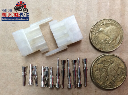 WW10474 Connectors - Lucas Rist Connectors - 6 Pin - British Motorcycle ...