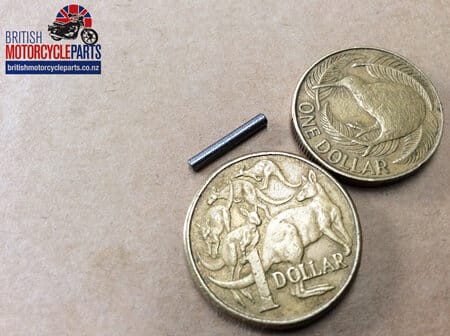 06-7634 DAMPER VALVE STOP PIN - NM14119 - British Motorcycle Parts Ltd