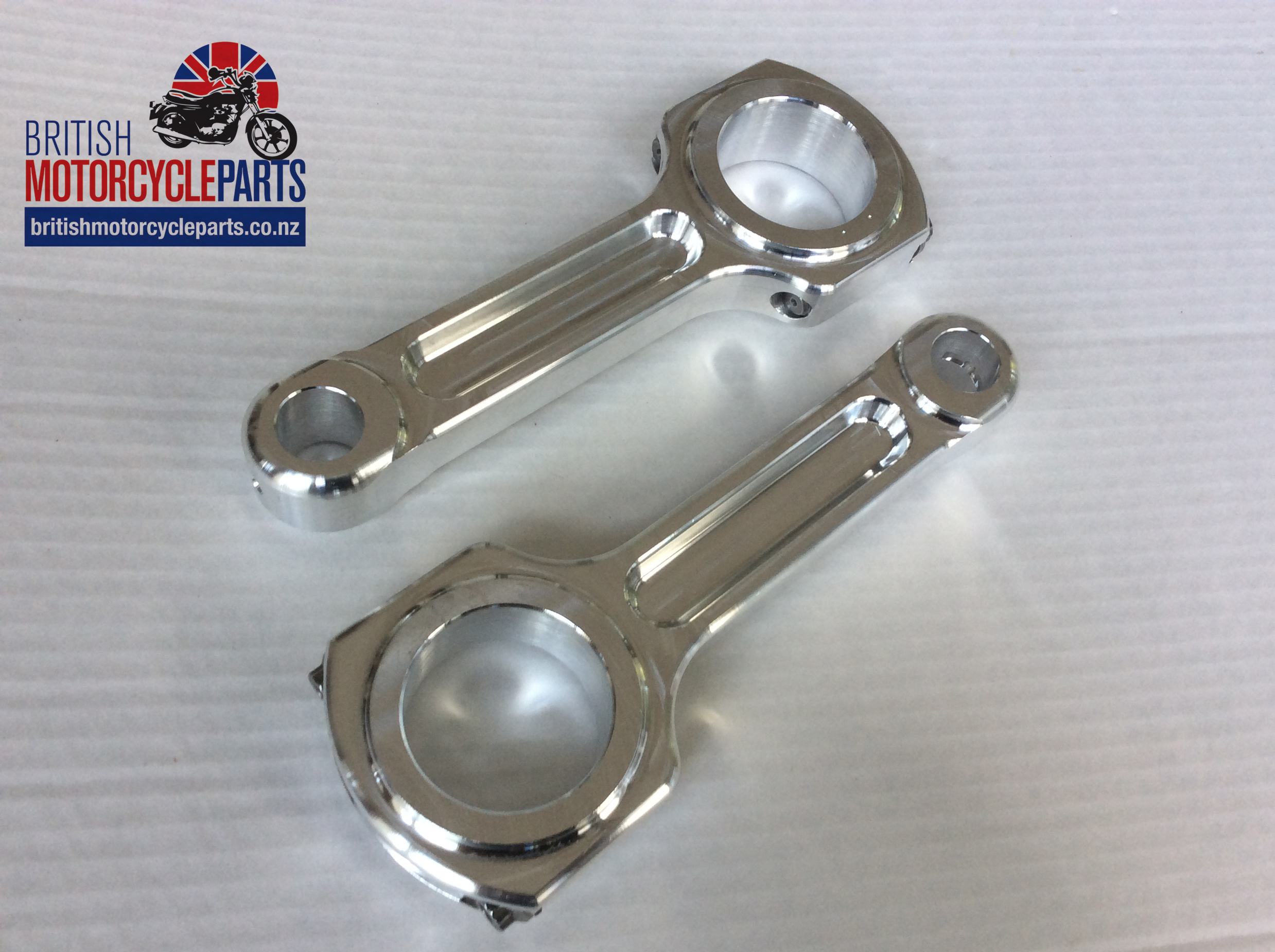 70-9525A 70-3606A Conrod Set - R&R Billet - Triumph T110 TR6 T120 ...