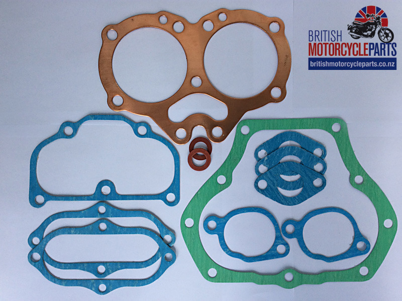 BSA A10 Top End Gasket Set 1950-63 - D320CBSA - British Motorcycle ...